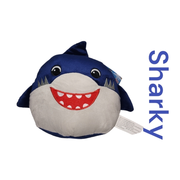 Idea Nuova | Toys | Cuddly Crew Sharky Shark Squishy Plush Pillow ...